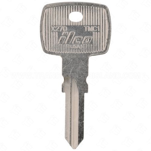 ILCO X270 - TMC1 TRIUMPH Motorcycle Key Blank | Transponder Island Inc.