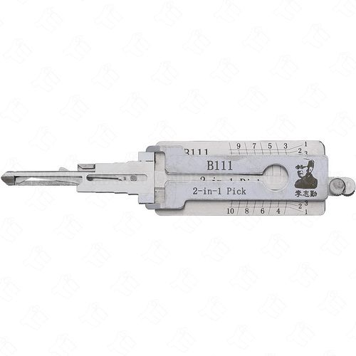 Original Lishi GM 2 In 1 Pick And Decoder Warded GM37W B111 ...