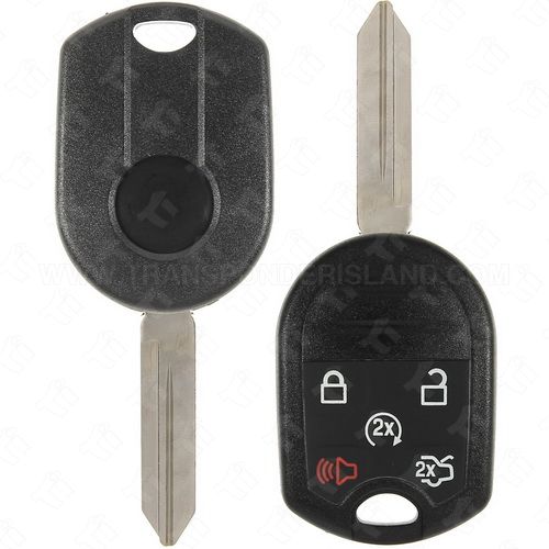 Ford 5 Button H75 Remote Head Key Shell Lift Gate