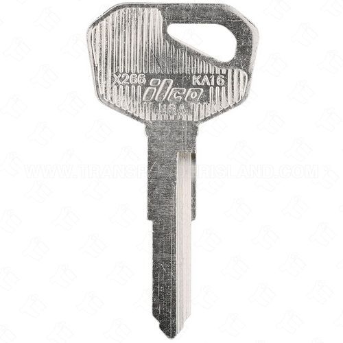 ILCO X266 - KA16 Kawasaki Motorcycle Key Blank | Transponder Island Inc.