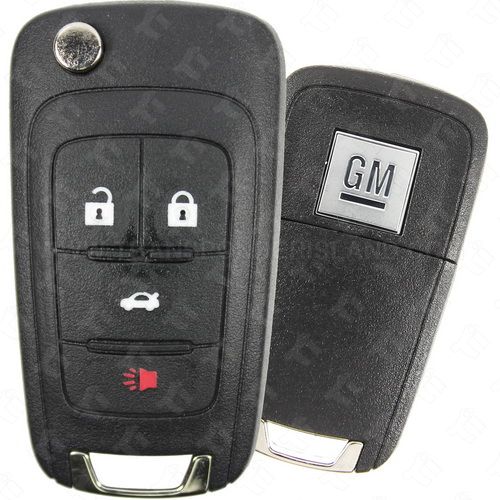 Strattec 2011 - 2017 GM PEPS Flip Key 4B Trunk - 5927057 | Transponder ...