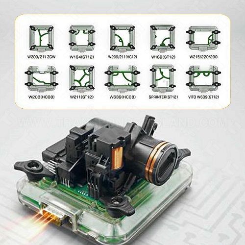VVDI Mercedes Benz EIS/EZS W164 W203 W209 W211 Adapters | Transponder ...
