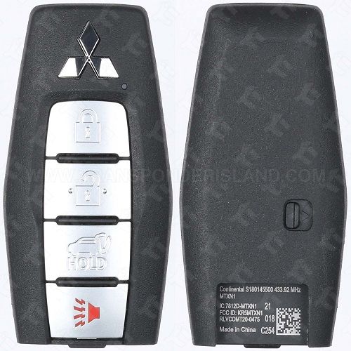 Mitsubishi Outlander Smart Key - KR5MTXN1 8637C254