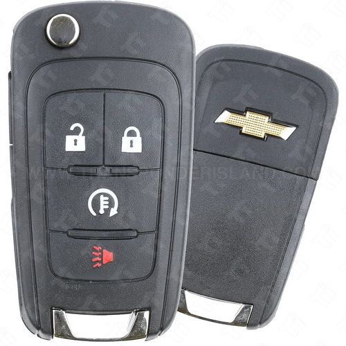 2014 - 2015 Chevrolet Spark EV Remote Flip Key 4B Remote Start ...